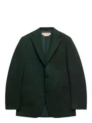 Marni Deep Techno-fabric Jacket - Green