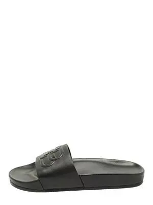Balenciaga Piscine Bb Slides - Black