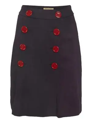 Burberry Mini Skirt - Blue