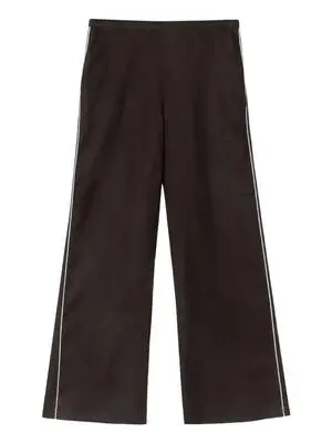 Xirena Pippen Side-stripe Trousers - Brown