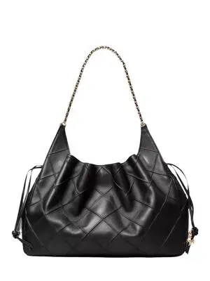 Tory Burch Fleming Large Tote - Black