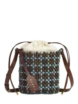 Marni Beaded Bag - Blue