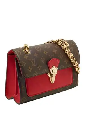 LOUIS VUITTON Victoire Monogram Shoulder Bag - Brown