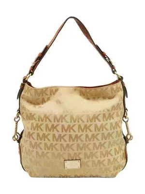 Michael Kors Monogram Shoulder Bag - Neutrals