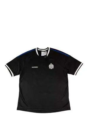 Kith X Messi X Adidas Embroidered Logo T-shirt - Black