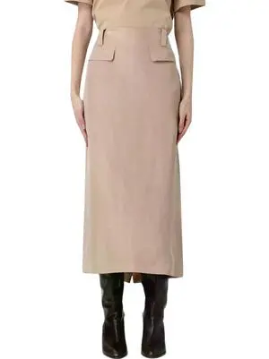 Fabiana Filippi Midi Skirt - Neutrals
