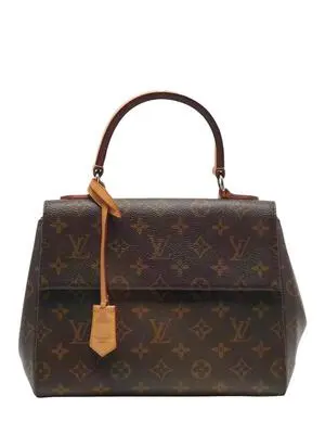 LOUIS VUITTON 2018 Cluny Monogram Tote Bag - Brown