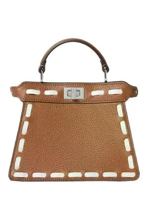 Fendi Peekaboo Iseeu Small Shoulder Bag - Brown