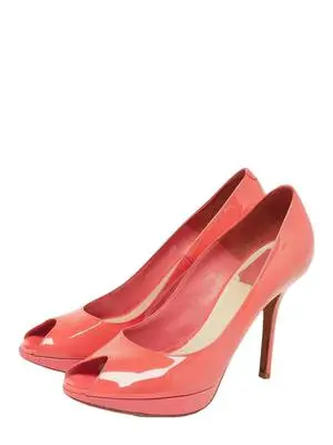 Dior Peep-toe Pumps - Red