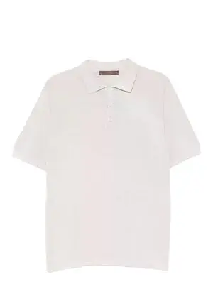 JEORDIE'S Short-sleeve Polo Shirt - Neutrals