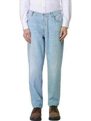 Brunello Cucinelli Straight-leg Jeans - Blue