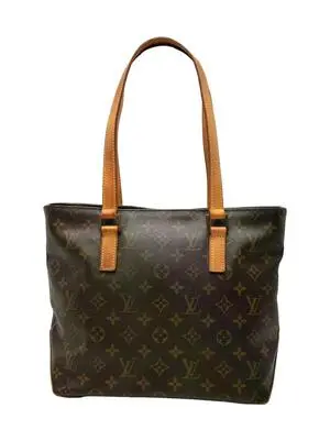 LOUIS VUITTON Monogram Canvas Cabas Piano Tote Bag - Brown