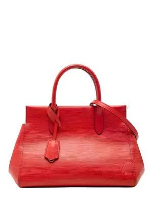LOUIS VUITTON Epi Marly Mm Satchel - Red