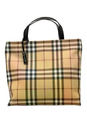 Burberry House Check Coated Canvas Tote Bag - Neutrals