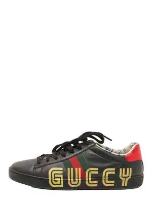 Gucci Ace Web Sneakers - Black