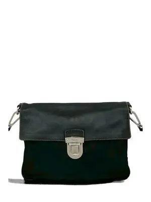 Prada Tessuto Messenger Bag - Black
