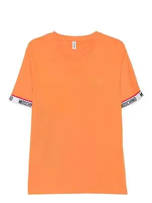Moschino Logo-print T-shirt - Orange