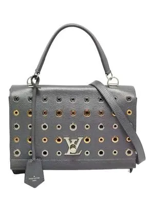 LOUIS VUITTON Eyelet Lockme Ii Top-handle Tote Bag - Grey