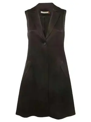 Alice + Olivia Sleeveless Mini Dress - Black