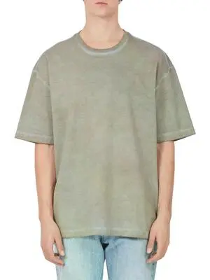 MAISON MARGIELA Logo-patch T-shirt - Grey