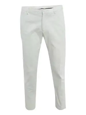 Emporio Armani Cotton Drill Trousers - Grey