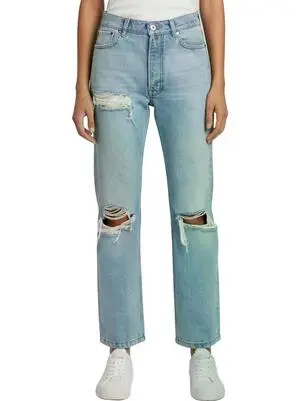 Balenciaga Distressed Jeans - Blue