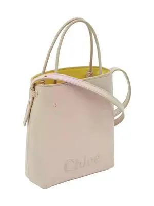 Chloé Micro Sense Tote Bag - Neutrals