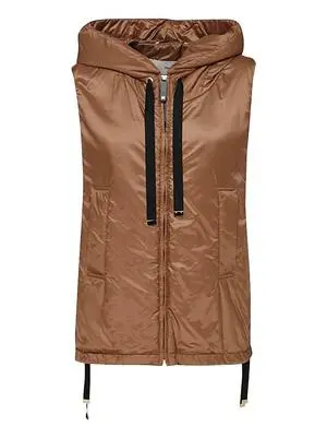 Max Mara MAX MARA THE CUBE Padded Down Vest Beige