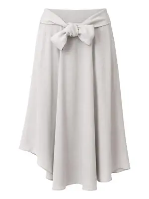 NARVAN Narvan Rojeen Velvet Midi Skirt