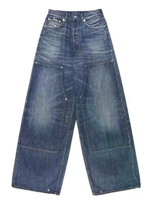HAIKURE Legacy Norm Core Panelled Jeans - Blue