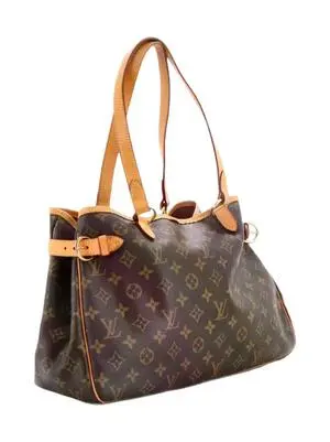 LOUIS VUITTON Monogram Canvas Horizontal Tote Bag - Brown