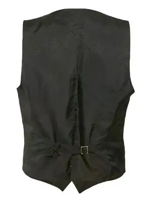 Dolce & Gabbana V-neck Sleeveless Vest - Black