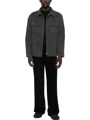 Sandro Zipped Jacket - Grey