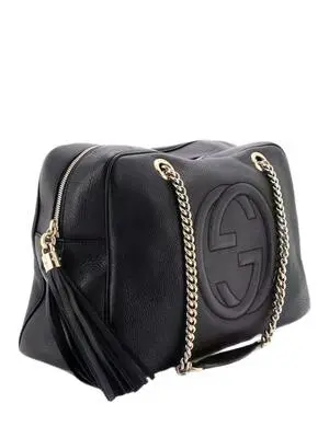 Gucci Soho Chain Shoulder Bag - Black