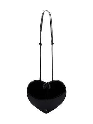 Alaïa Le Coeur Patent Leather Crossbody Bag - Multicolor