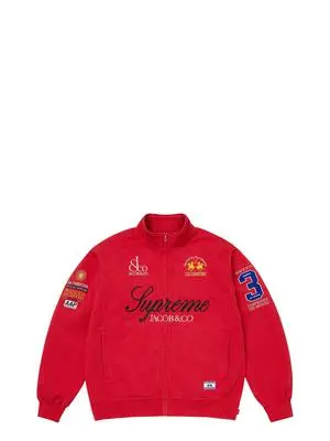 Supreme X La Martina X Jacob & Co Zip Up Sweatshirt - Red