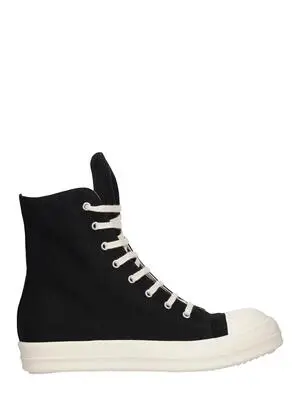 Rick Owens Hollywood High-top Sneakers - Black