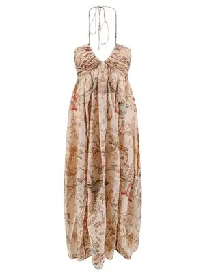 Zimmermann Roselight Silk Dress - Multicolor