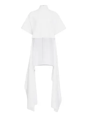 Alaïa ALAIA Asymmetrical High Neck T-shirt Multicolor