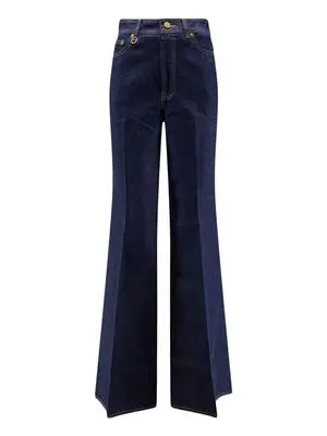 Zimmermann ZIMMERMANN Cotton Denim Flare Jeans Multicolor