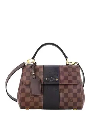 LOUIS VUITTON Bond Street Handbag Damier Satchel - Brown