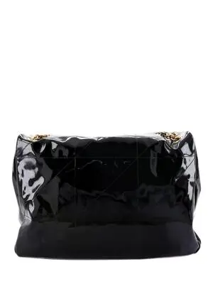 Saint Laurent Saint Laurent Jamie 4.3 Quilted Patent Large Shoulder Bag Black