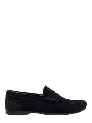 SEBAGO Russel Suede Penny Loafers - Blue