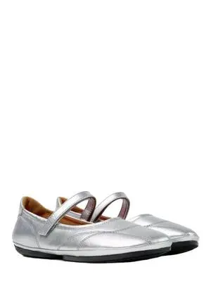 Camper Right Nina Ballet Flats - Silver