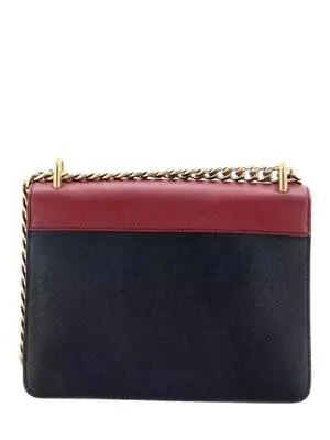 Prada Saffiano Leather Crossbody Bag - Red