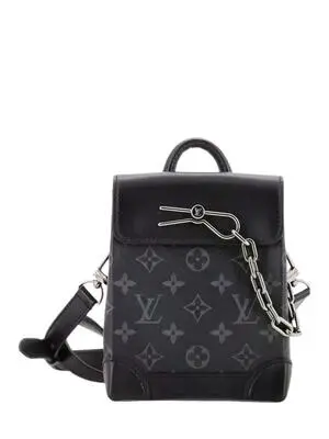 LOUIS VUITTON Steamer Nano Bag - Black