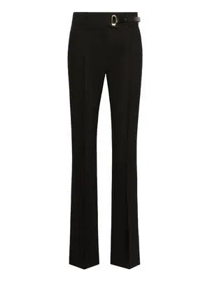 Max Mara Slim-fit Stretch Viscose Trousers - Black