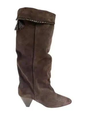 Isabel Marant Étoile Elita Tassel Detail Boots - Brown