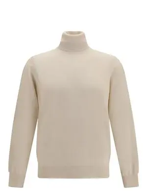 Brunello Cucinelli BRUNELLO CUCINELLI Cashmere Turtleneck Sweater Multicolor