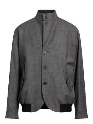Dsquared2 Virgin Wool Harrington Jacket - Grey